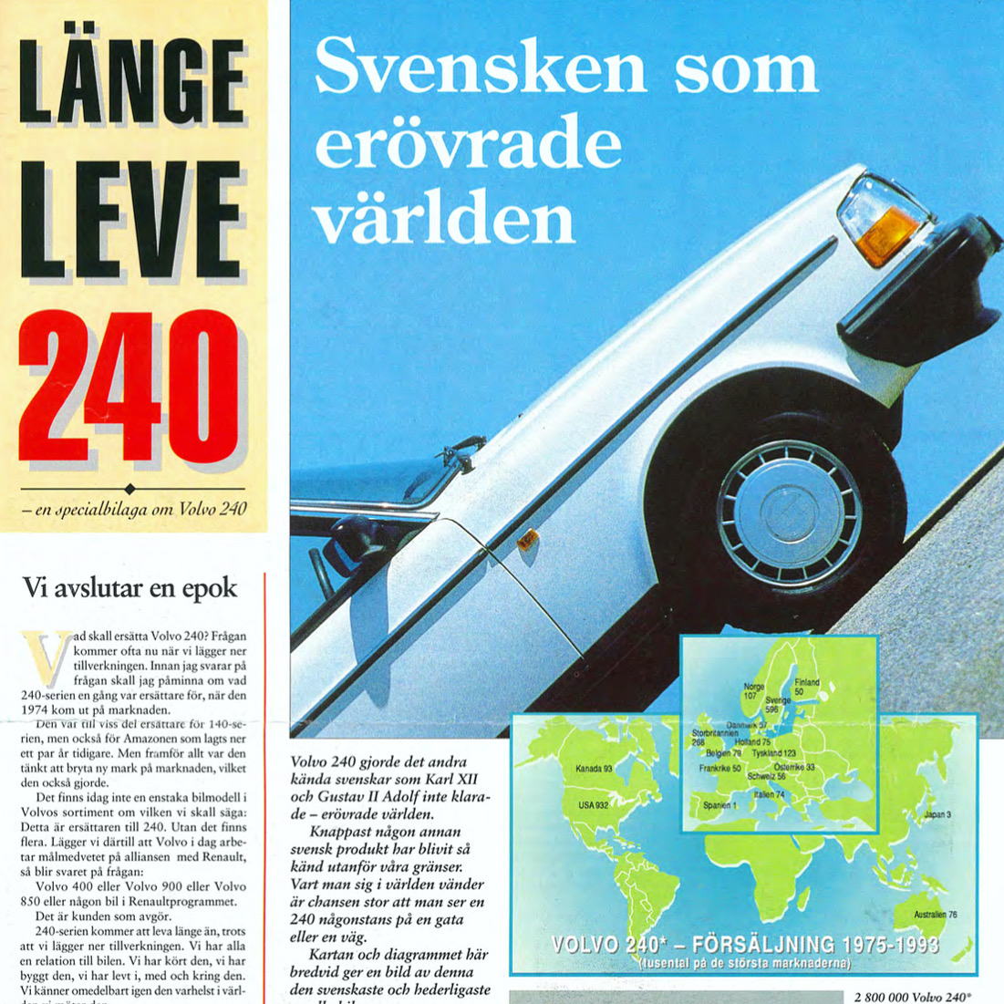 The last Volvo 240s have been the best – The Volvo 240 Classic Page